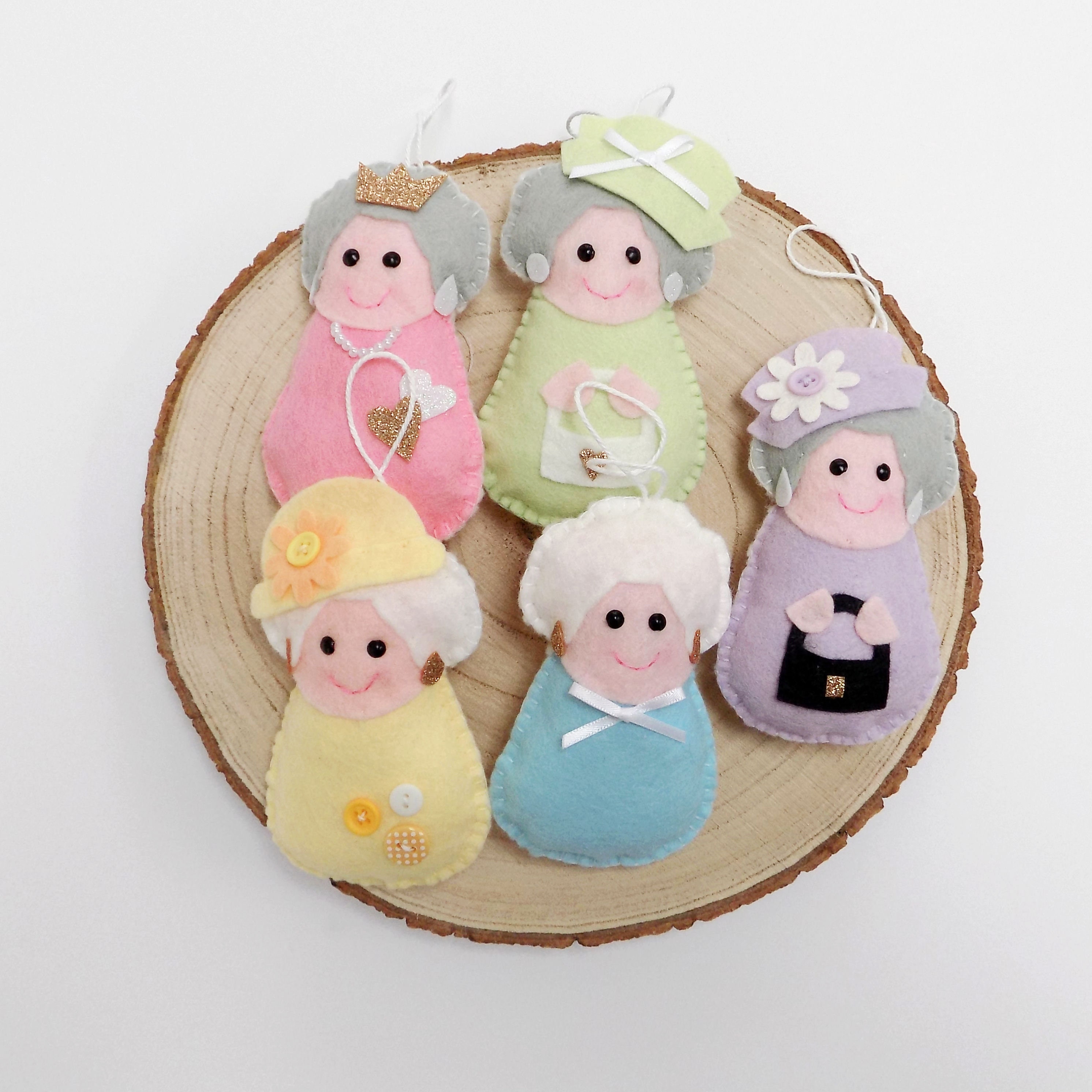 PDF Pattern for Queen Decoration. Digital Download Felt - Etsy