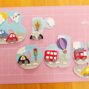 Sew Your Own Felt Name Banner Kit. Personalised. Door Sign. Craft Kit ...