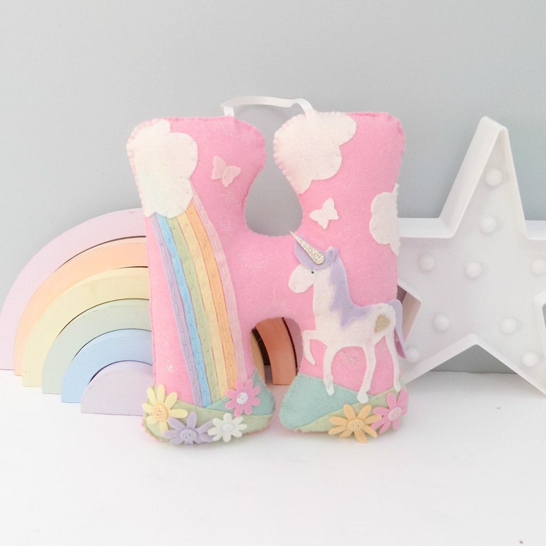 Large Felt Initial. Personalised Letter. 23cm Felt Letter. - Etsy