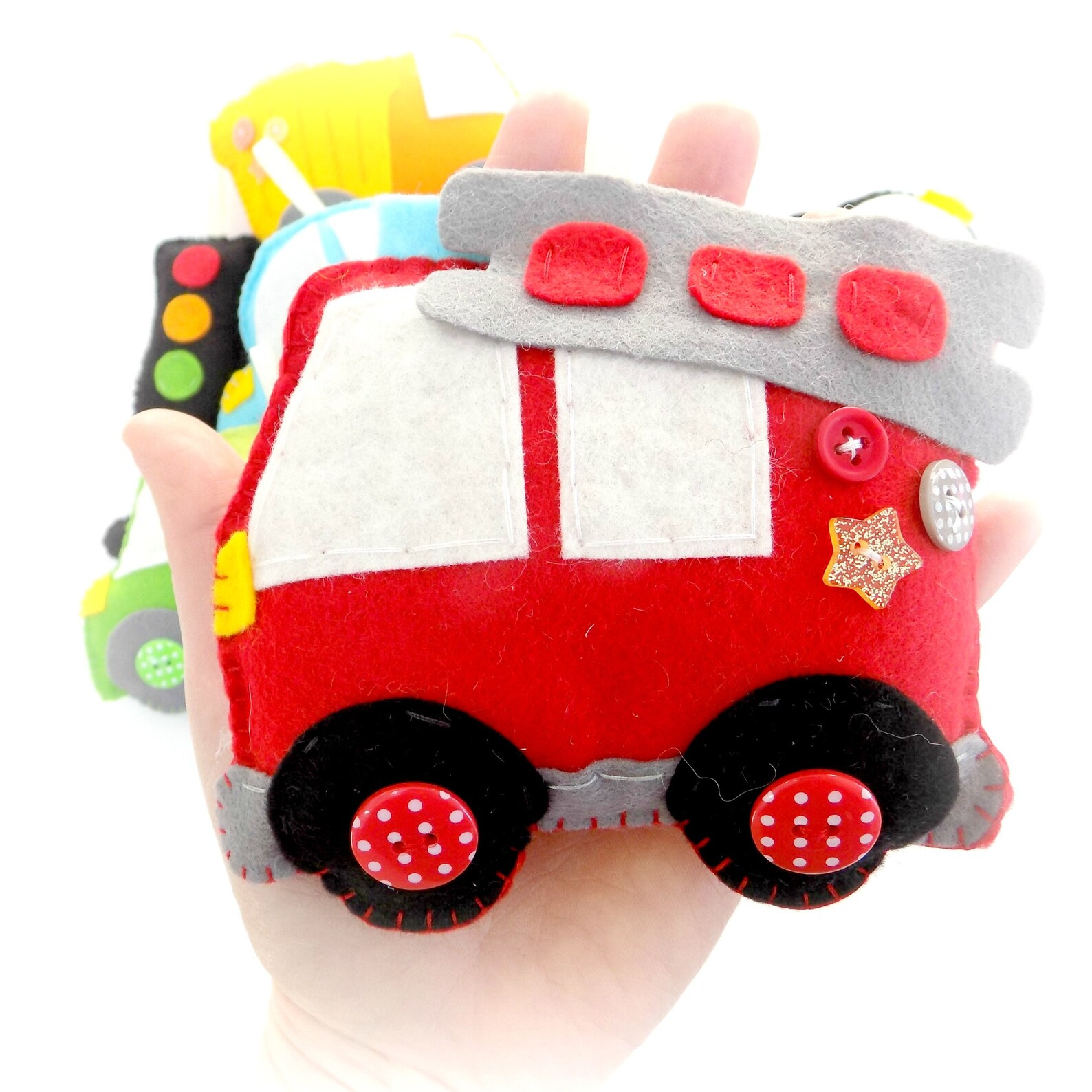 PDF Instructions and Pattern to Make a Traffic Garland. Sewing Kit ...