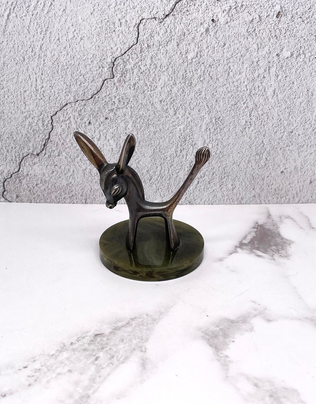 Vintage Seba Donkey Ring Holder - Etsy