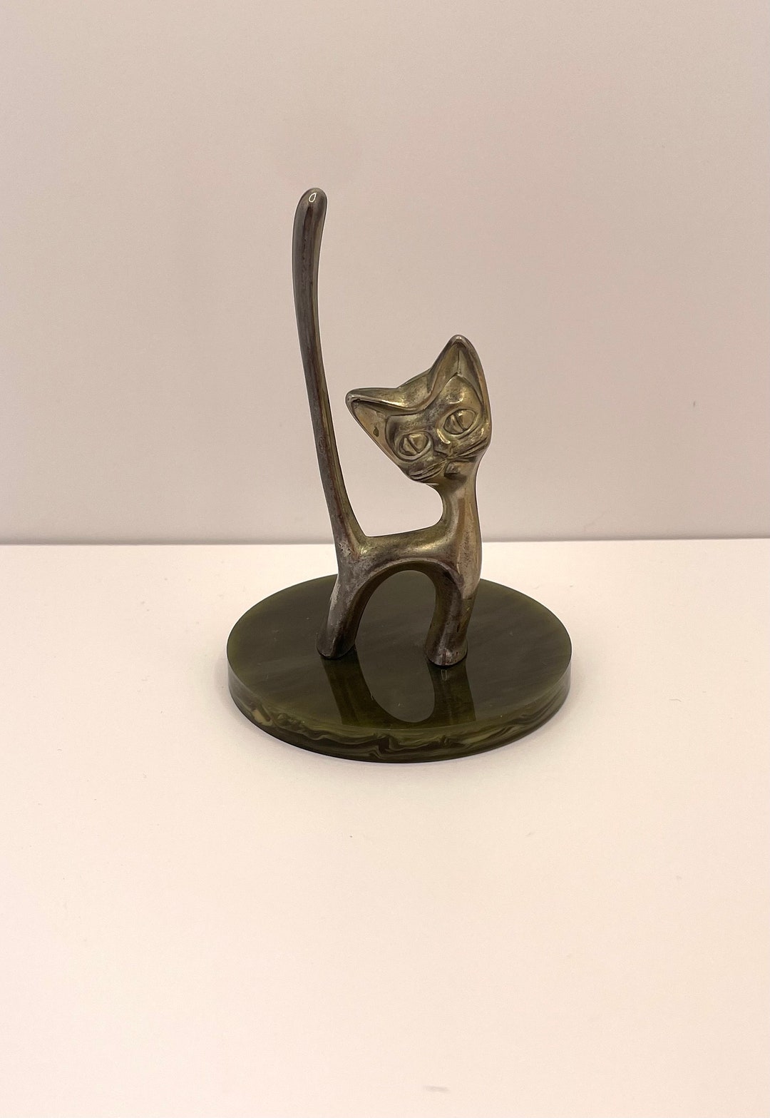 Vintage Seba Cat Ring Holder - Etsy