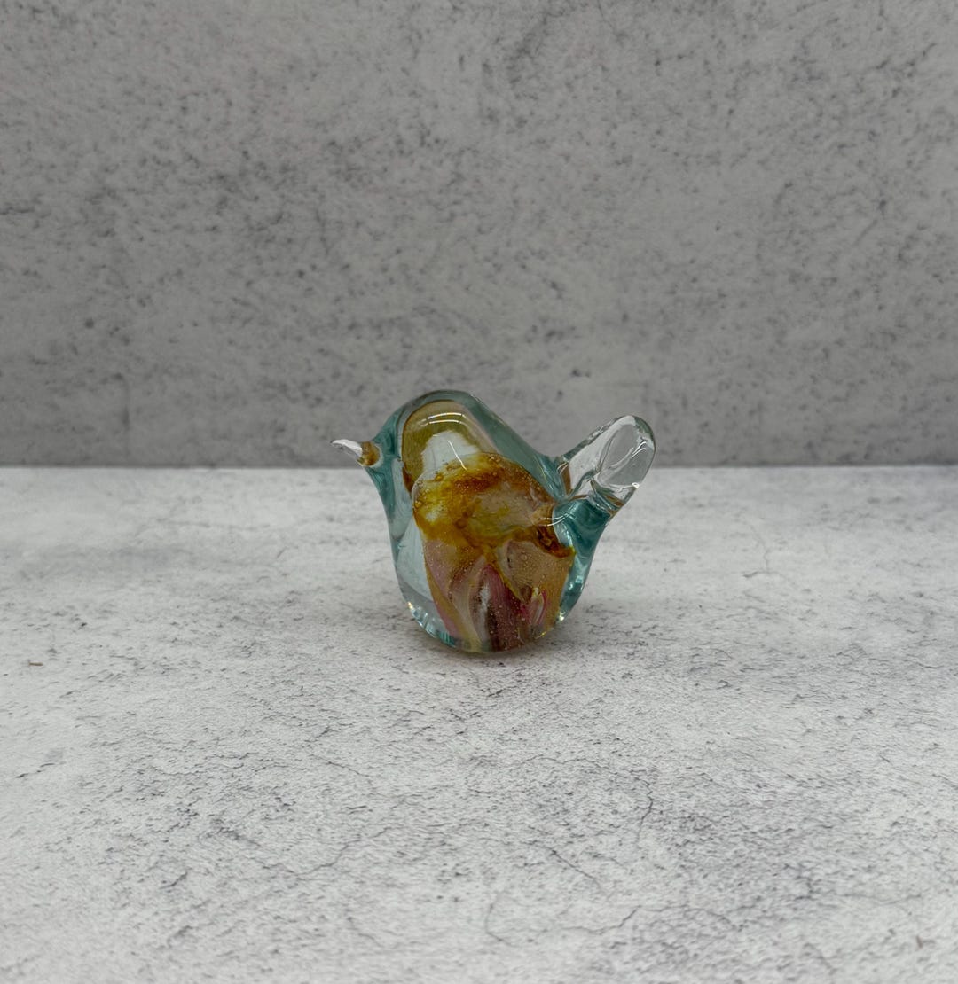 Vintage Kerry Art Glass Bird - Etsy