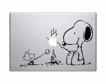 Snoopy Laptop Decal | Etsy