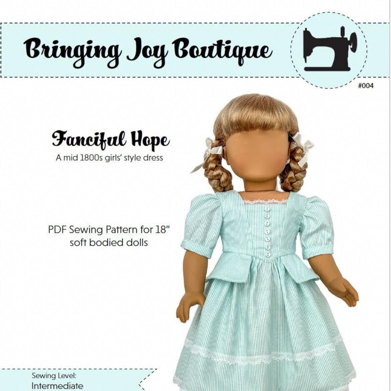 Ag Doll Clothes Pattern - Etsy