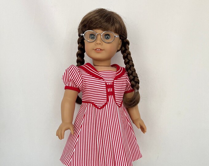 18" Girl Doll Clothes, 18" Doll Dress, 18" Doll Clothes, 1940's Doll ...