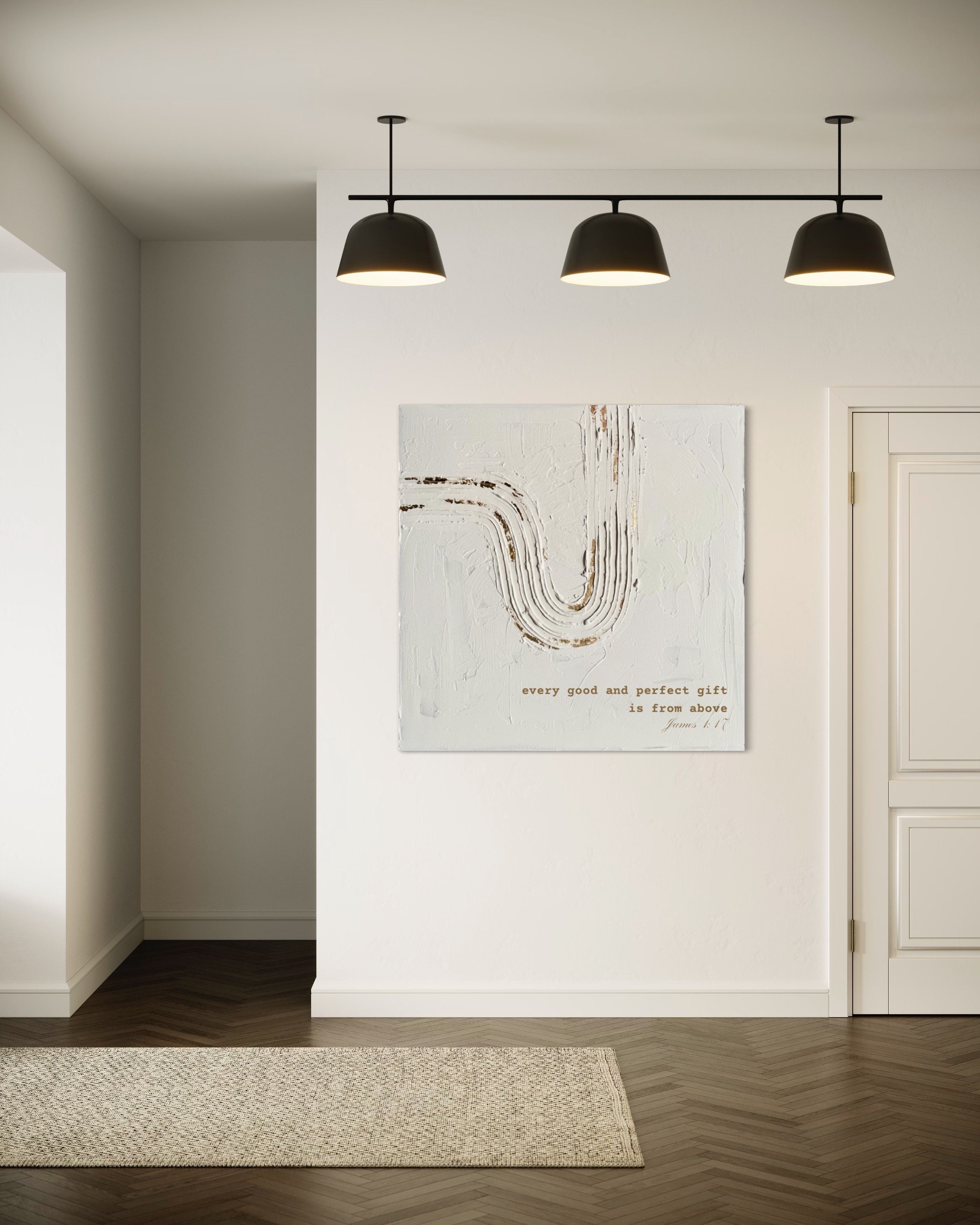 Plaster Art Large Plaster Wall Art Textured Plaster Art Custom Plaster ...