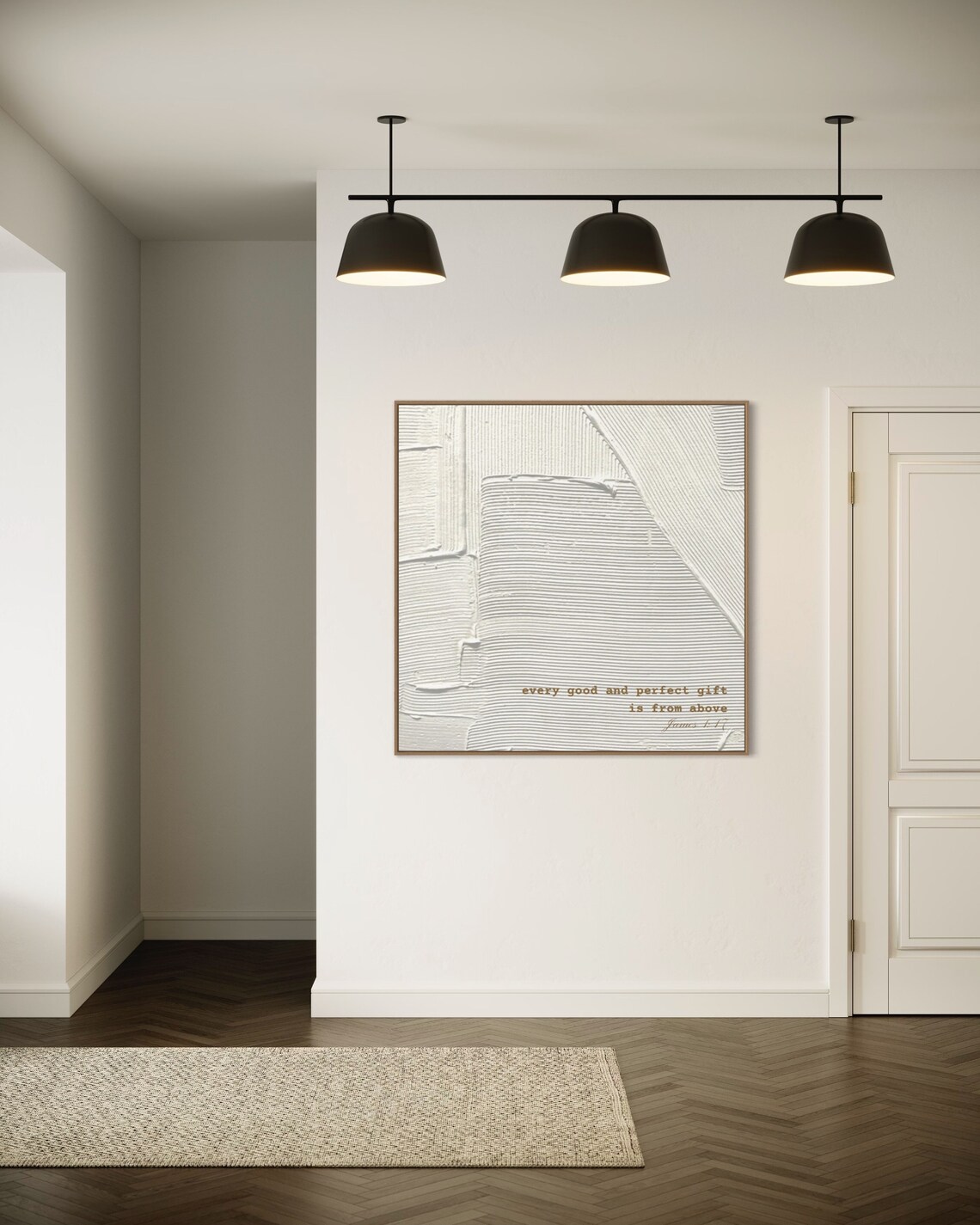 Plaster Art Large Plaster Wall Art Textured Plaster Art Custom Plaster ...
