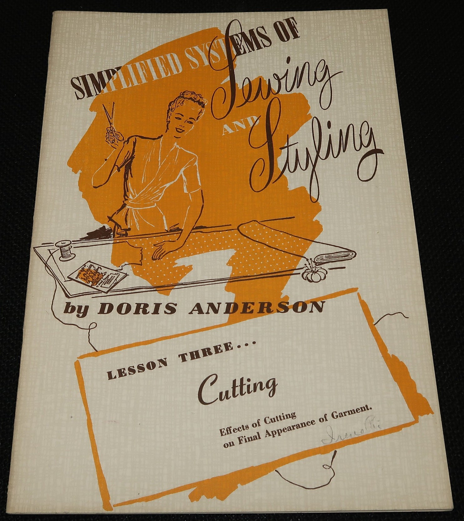 1946 Doris Anderson Sewing & Styling Lesson Books - Etsy