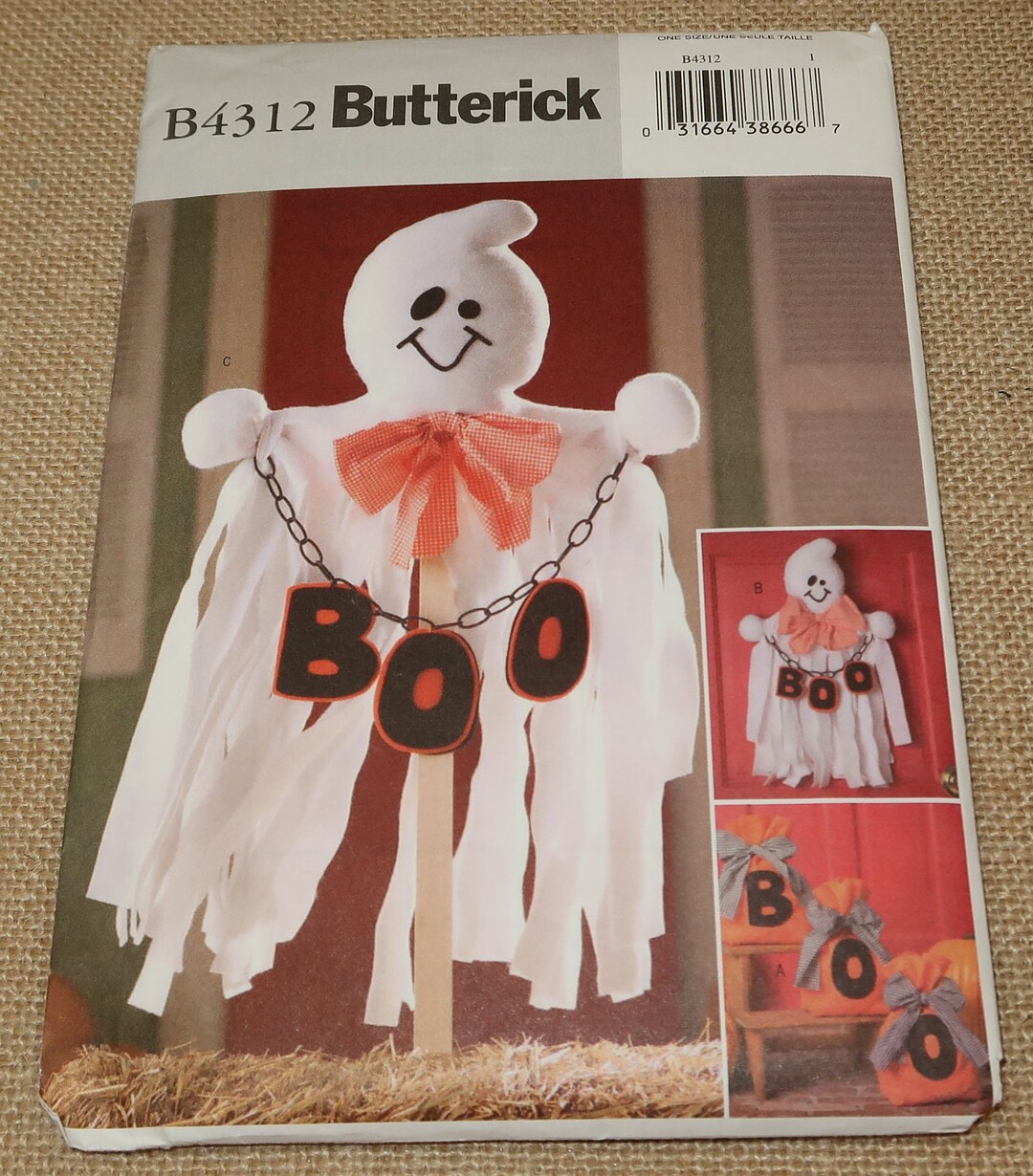 Uncut Butterick 4312 Halloween Decorations Pattern - Etsy