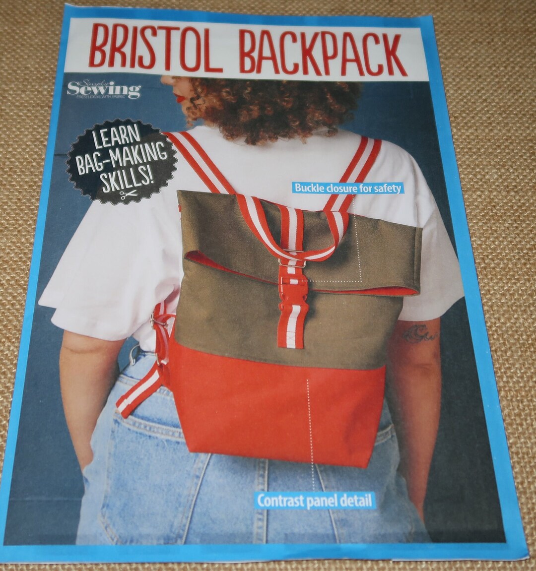 Uncut Bristol Backpack Simply Sewing Pattern - Etsy