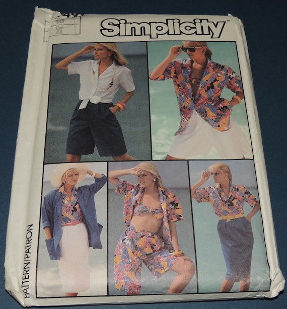 Uncut sz 16 Simplicity 7491 Go Everywhere wardrobe | Etsy