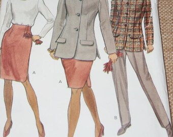 Uncut 18-20-22 Vogue 8269 Misses Top, Skirt, Shorts and Pants Pattern ...