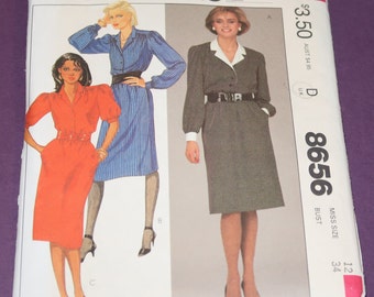 Simplicity 4984 Full Skirted Dress Sewing Pattern UNCUT Bust - Etsy