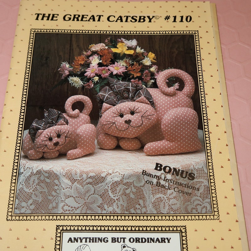 Stuffed Cat Pattern - Etsy