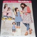 Uncut Simplicity 7707 Bunny With Seasonal Wardrobe Clothing Pattern by ...