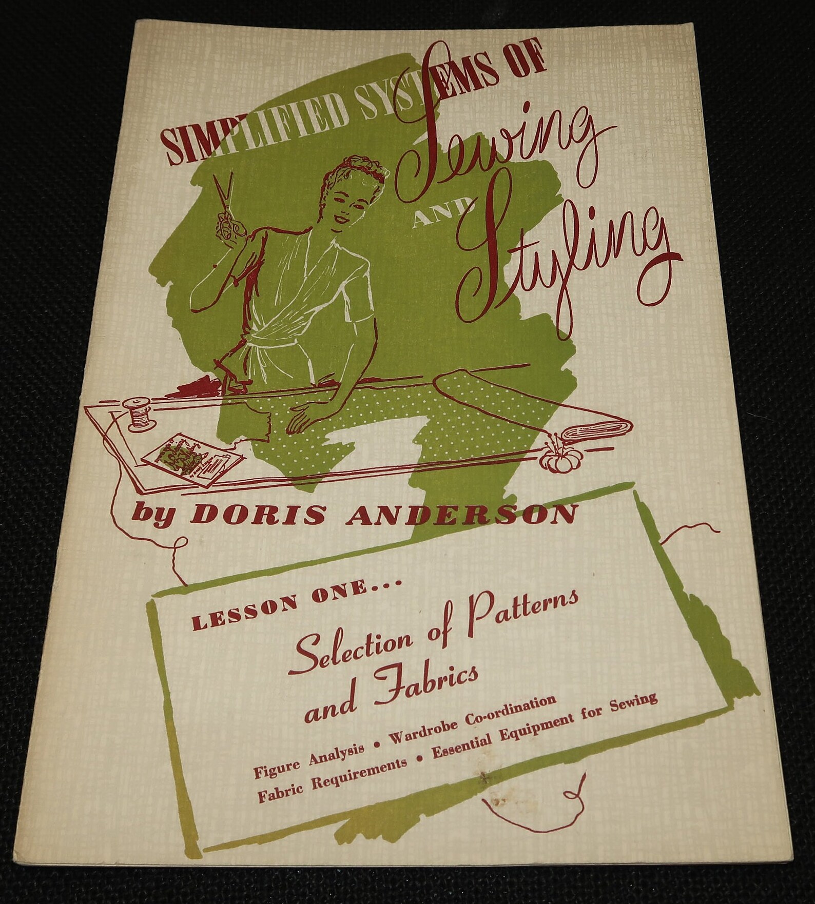 1946 Doris Anderson Sewing & Styling Lesson Books - Etsy