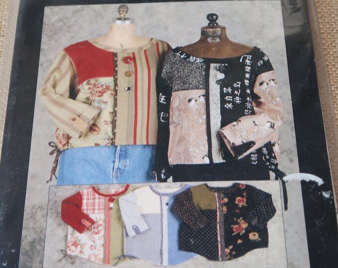 Uncut S-XXL Indygo Junction "topsy Turvy" Jacket Pattern - Etsy