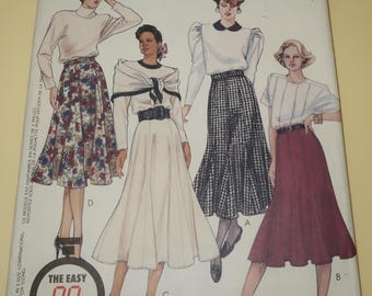 Uncut 8 Laura Ashley Mccalls 4439 Misses Jumper and Blouse Pattern - Etsy