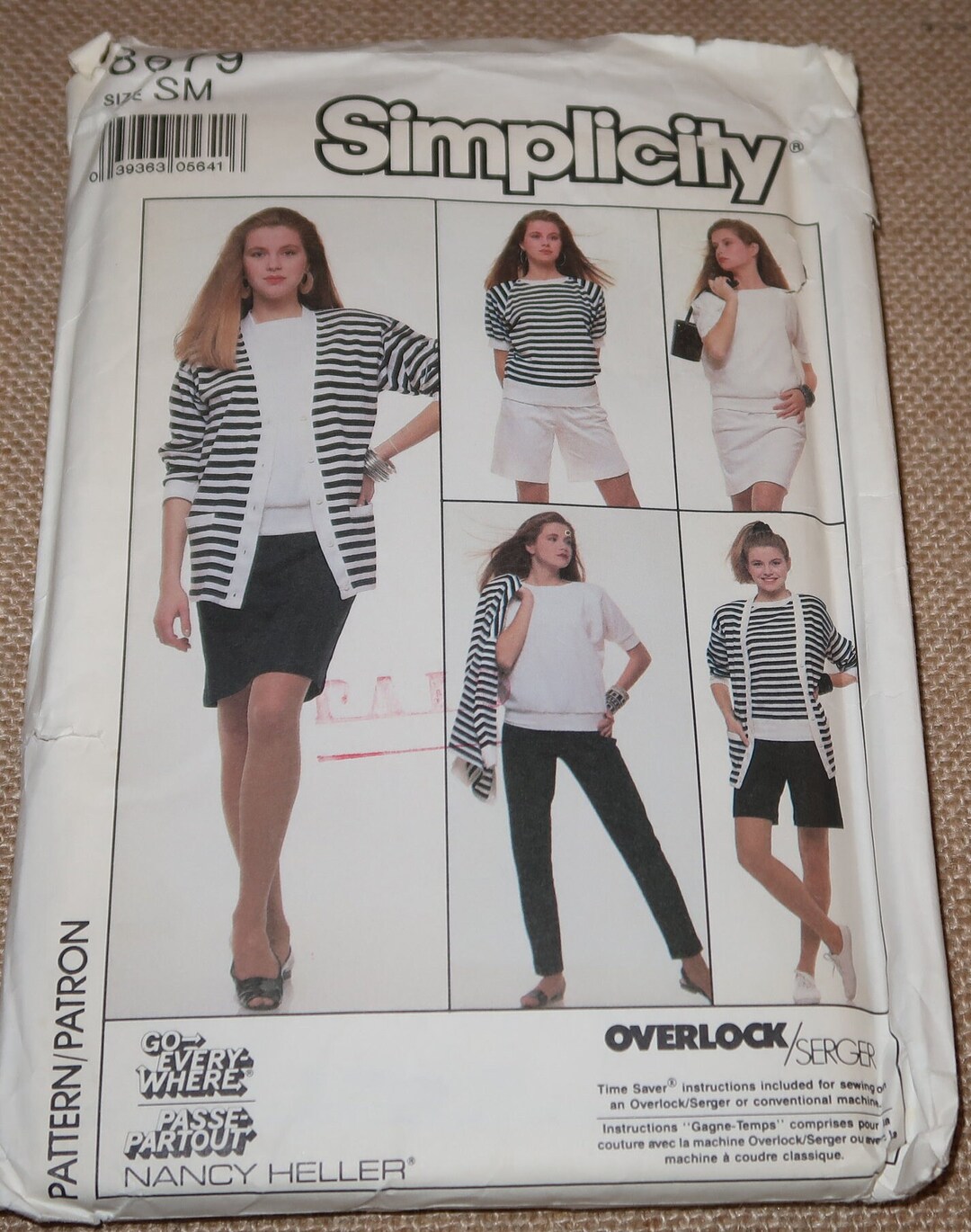 Uncut SM Simplicity 8679 Misses Easy to Sew Pants, Skirt and Shorts ...