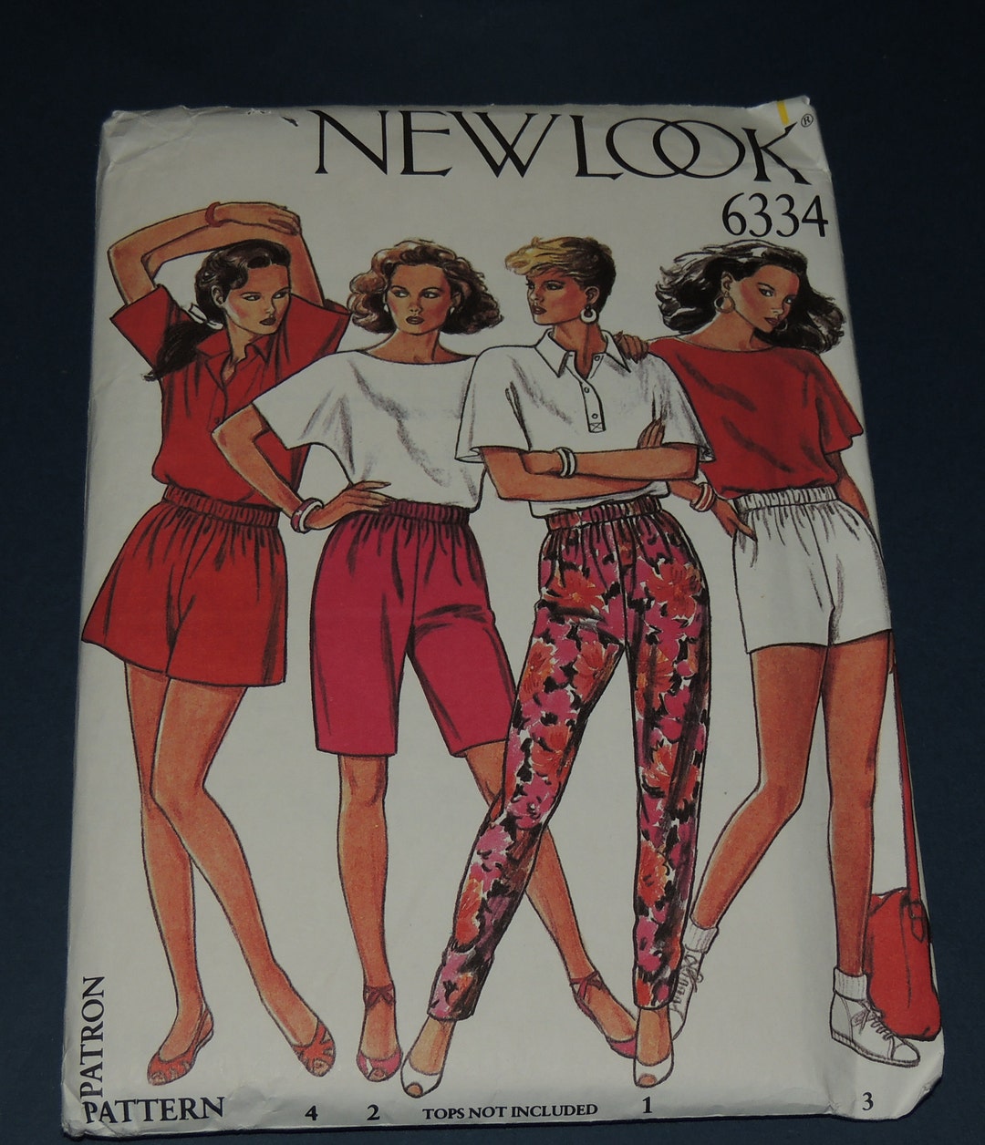 Uncut 8-18 New Look 6334 Pants and Shorts Pattern - Etsy
