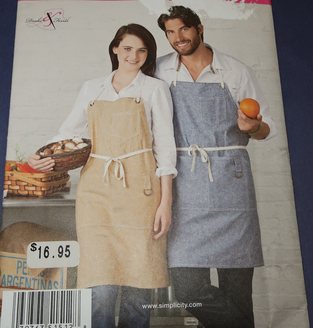 Uncut Simplicity 1512 Apron Pattern - Etsy