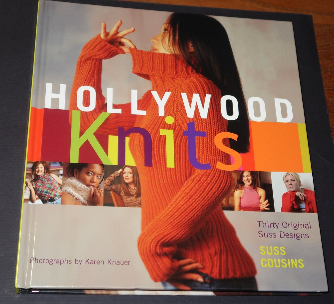 HOLLYWOOD KNITS thirty Original Sus Designs Book by Suss | Etsy