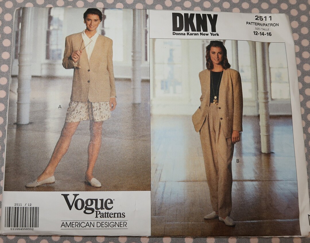 Uncut 12-14-16 Vogue American Designer Donna Karan New York Vouge 2511 ...