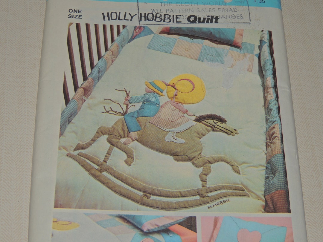 Uncut Holly Hobie Quilt Pattern, Simplicity 6702 - Etsy