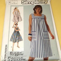 PDF Sewing Pattern – Women’s Sweatshirt Dress RAINY DAY (sizes 32–46 ...
