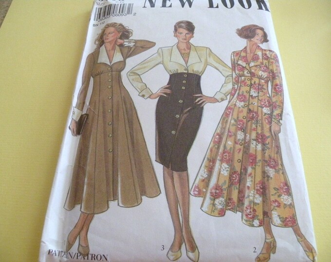 Uncut 8-18 New Look 6093 Dress Pattern - Etsy