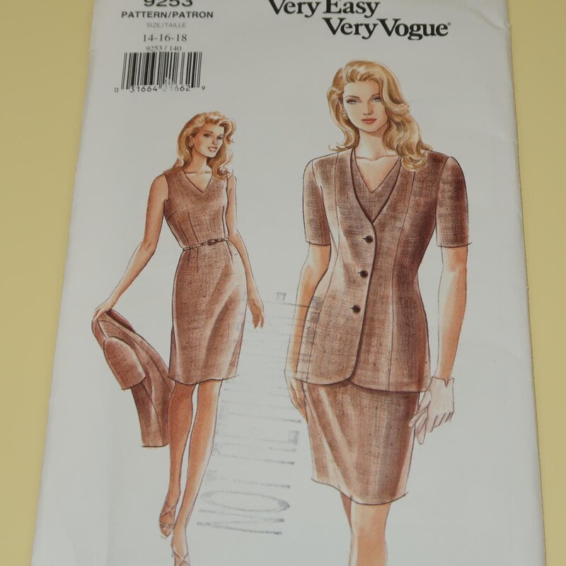 Vogue Pattern 9253 - Etsy