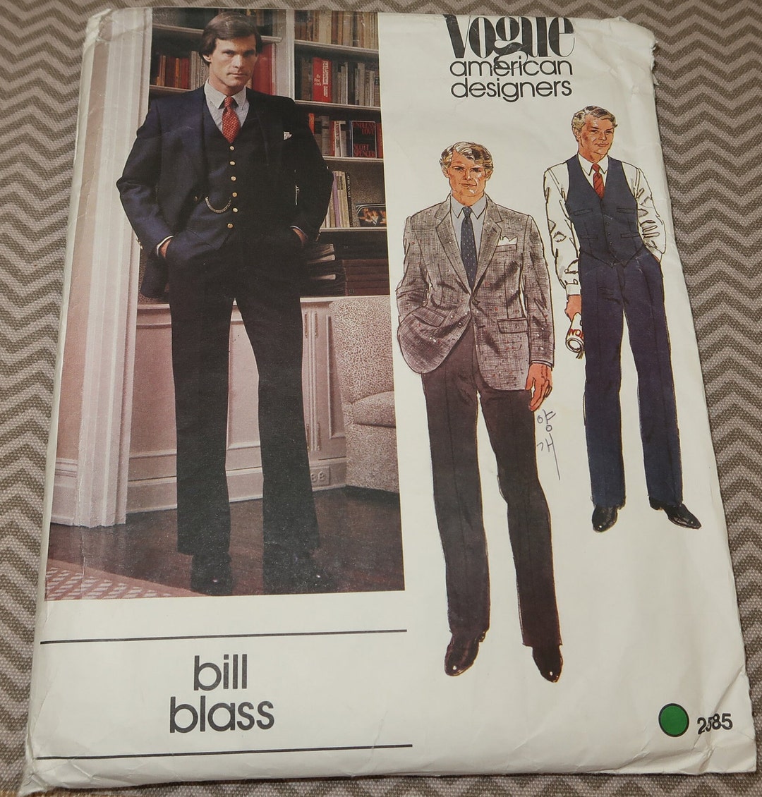 Uncut Size 42 Bill Blass, Vogue American Designer 2585 Pattern - Etsy