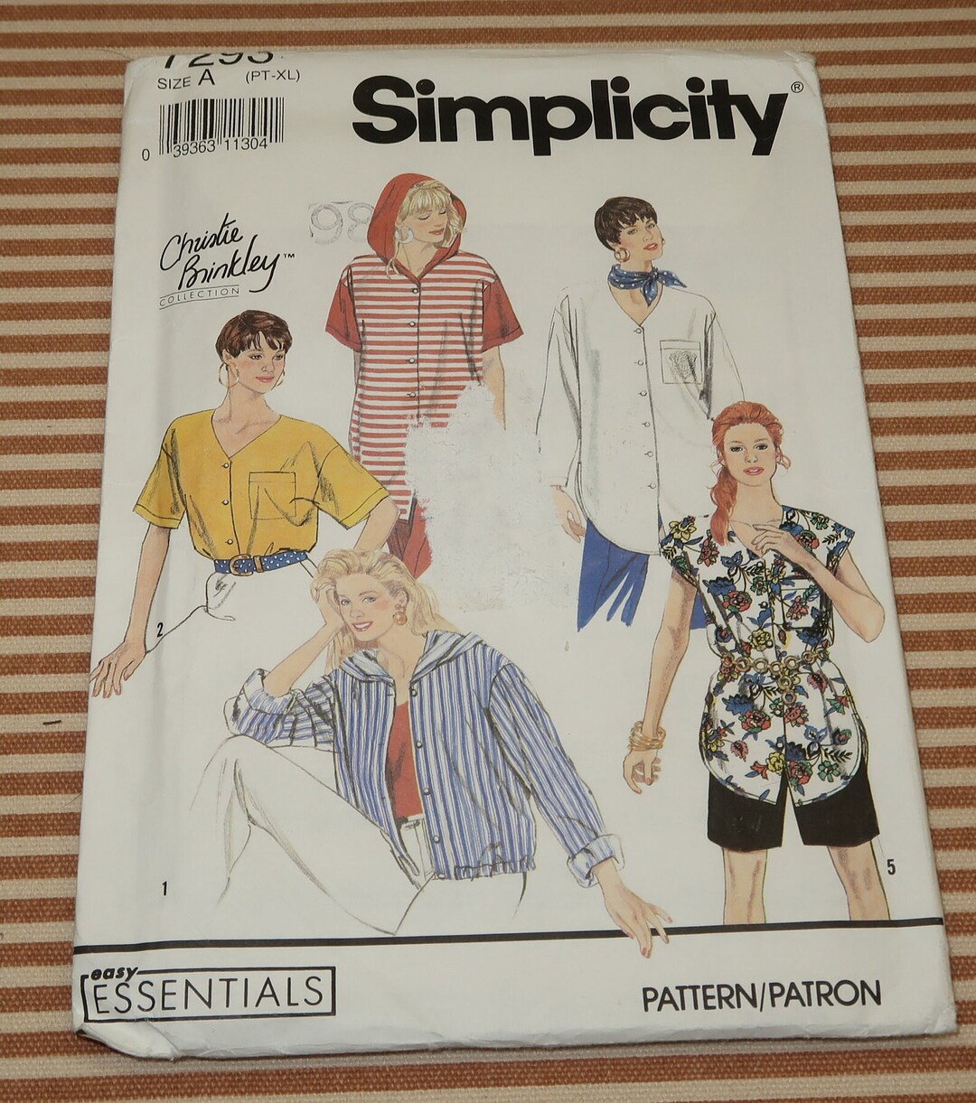 Simplicity 7293 Sewing Pattern, Christie Brinkley Collection (PT-XL) - Etsy