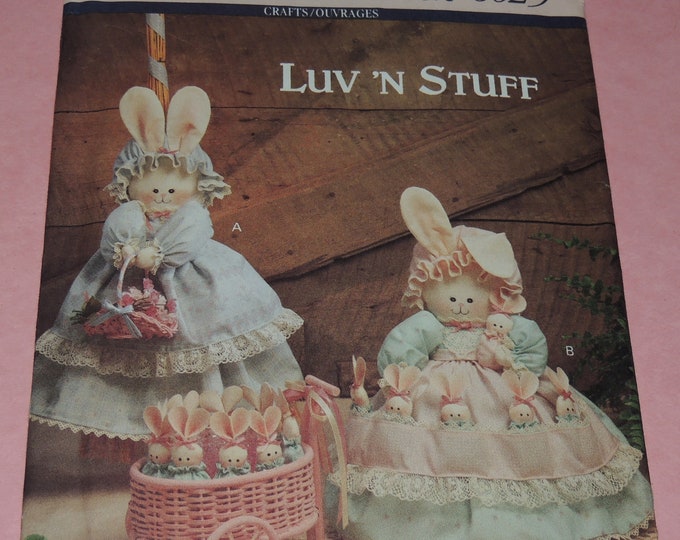 Uncut Bunny Hide Away Pattern, Butterick 6029 - Etsy
