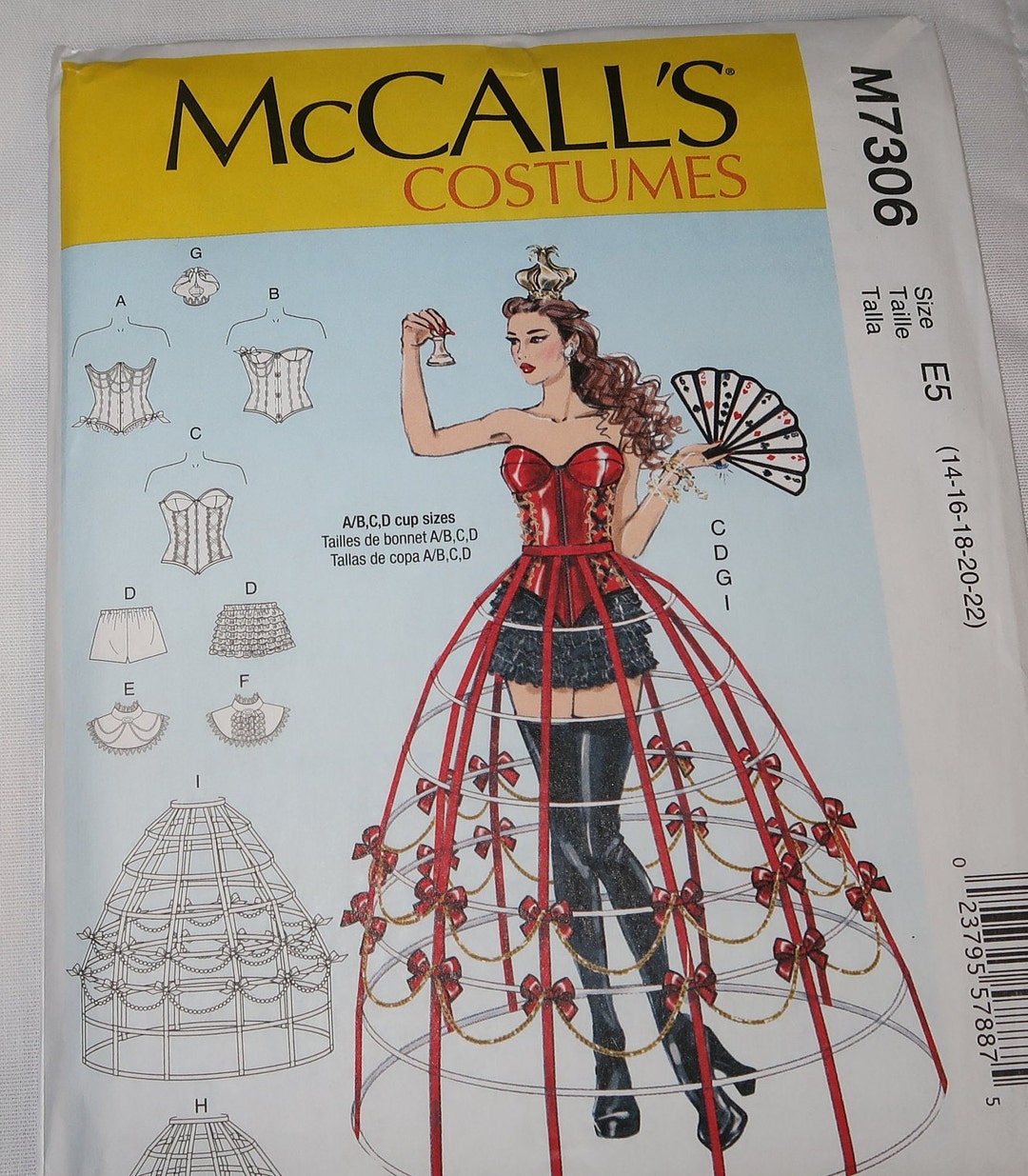 Uncut 14-22 Mccalls 7306 Halloween Costume Pattern - Etsy
