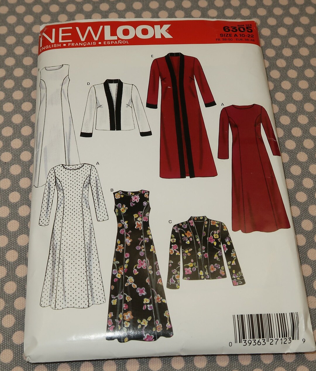 Uncut 10-22 New Look 6305 Misses Wardrobe Pattern - Etsy