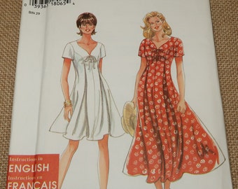 Simplicity Misses' Dress and Lined Jacket Pattern 5486 - Etsy