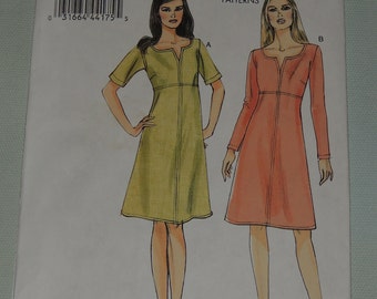 Uncut 8-16 Very Easy Vogue 8807 Dress and Belt Pattern - Etsy