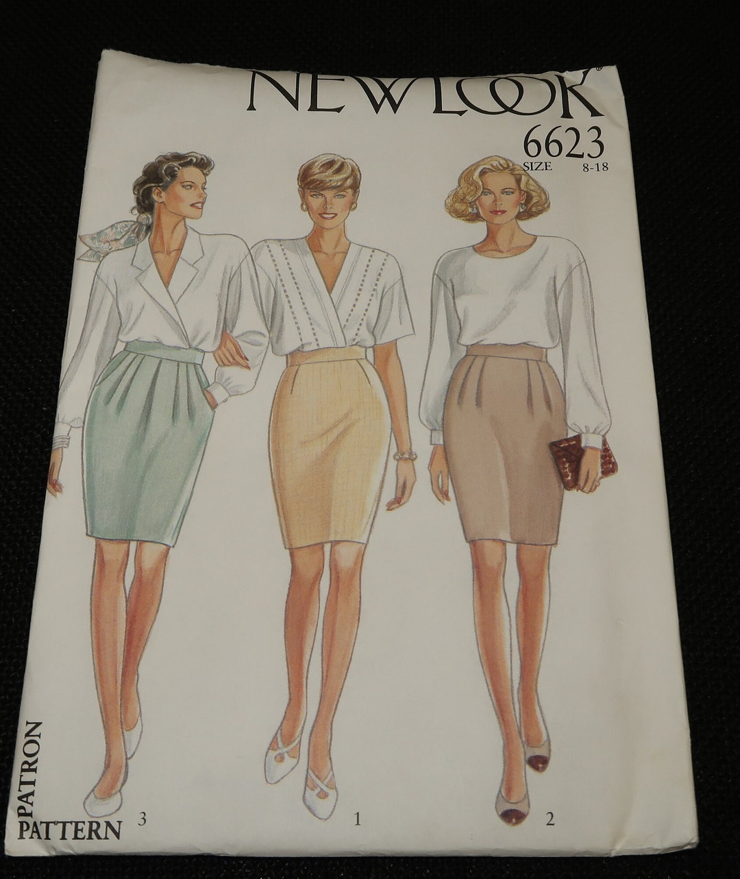 Uncut 8-18 New Look 6623 Skirt Pattern - Etsy