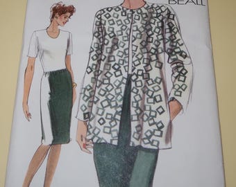 Uncut 8-16 Very Easy Vogue 8807 Dress and Belt Pattern - Etsy