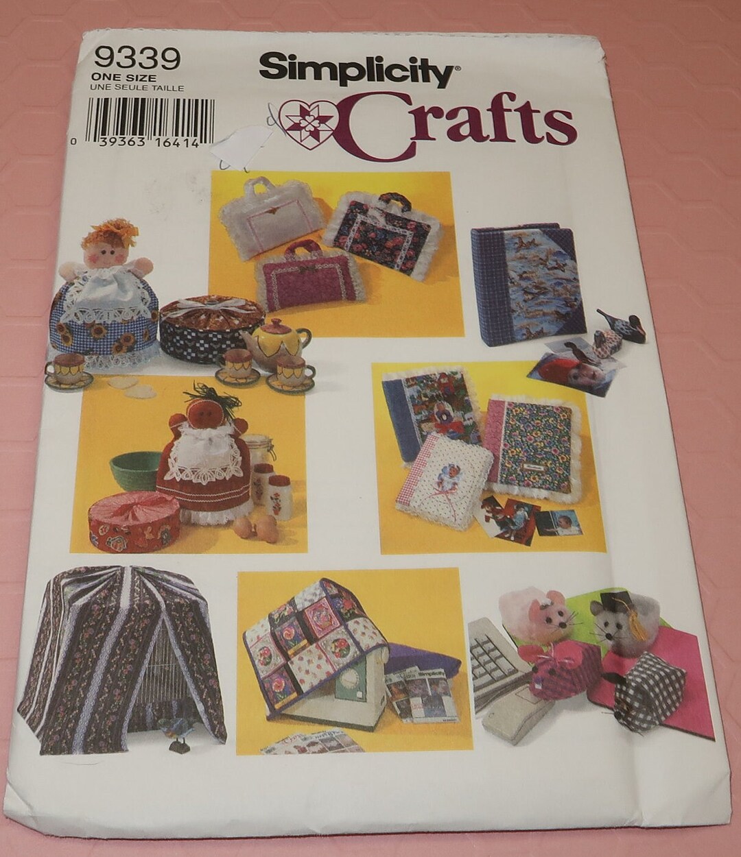 Uncut Simplicity Crafts 9339 Covers for Bird Cage, Sewing Machine ...