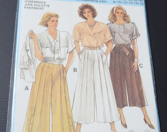 Burda Culotte Pattern - Etsy