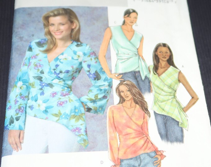 Uncut 8-14 Butterick 4395 Easy Misses Top Pattern - Etsy