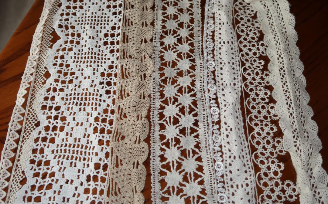 Antique and Vintage Large Lot of Lace and Trims Over 13 Yards - Etsy