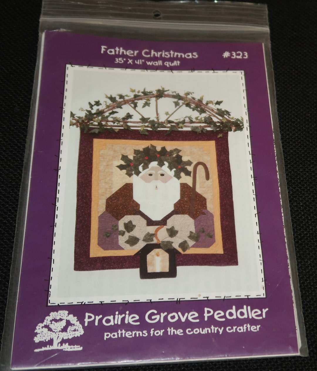 Uncut Father Christmas Wall Quilt Pattern - Etsy