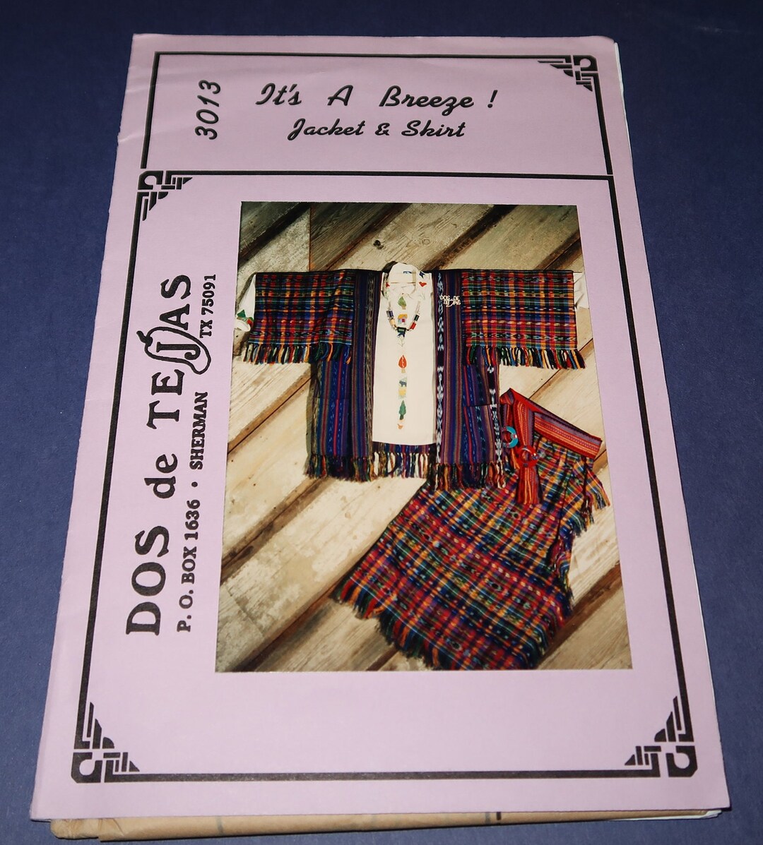 Dos De Tejas One Size Fits All Jacket and Skirt Pattern - Etsy