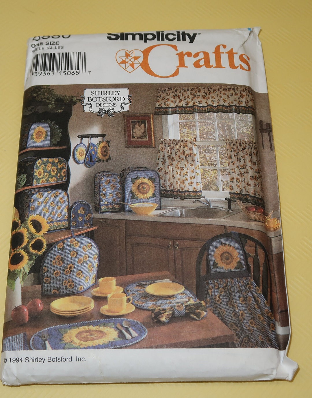 Uncut Simplicity Crafts 8880 Kitchen Essentials Pattern - Etsy
