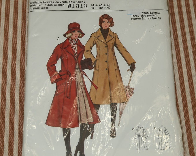 Uncut Burda 0304 Sizes 12 to 40 Coat Pattern - Etsy