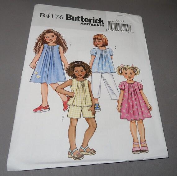 Patterns Craft Supplies & Tools Shorts and Pants Pattern Uncut 2-3-4-5 ...